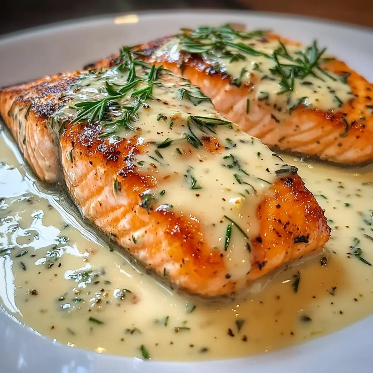 Marry Me Salmon: Irresistibly Creamy Herb Delight