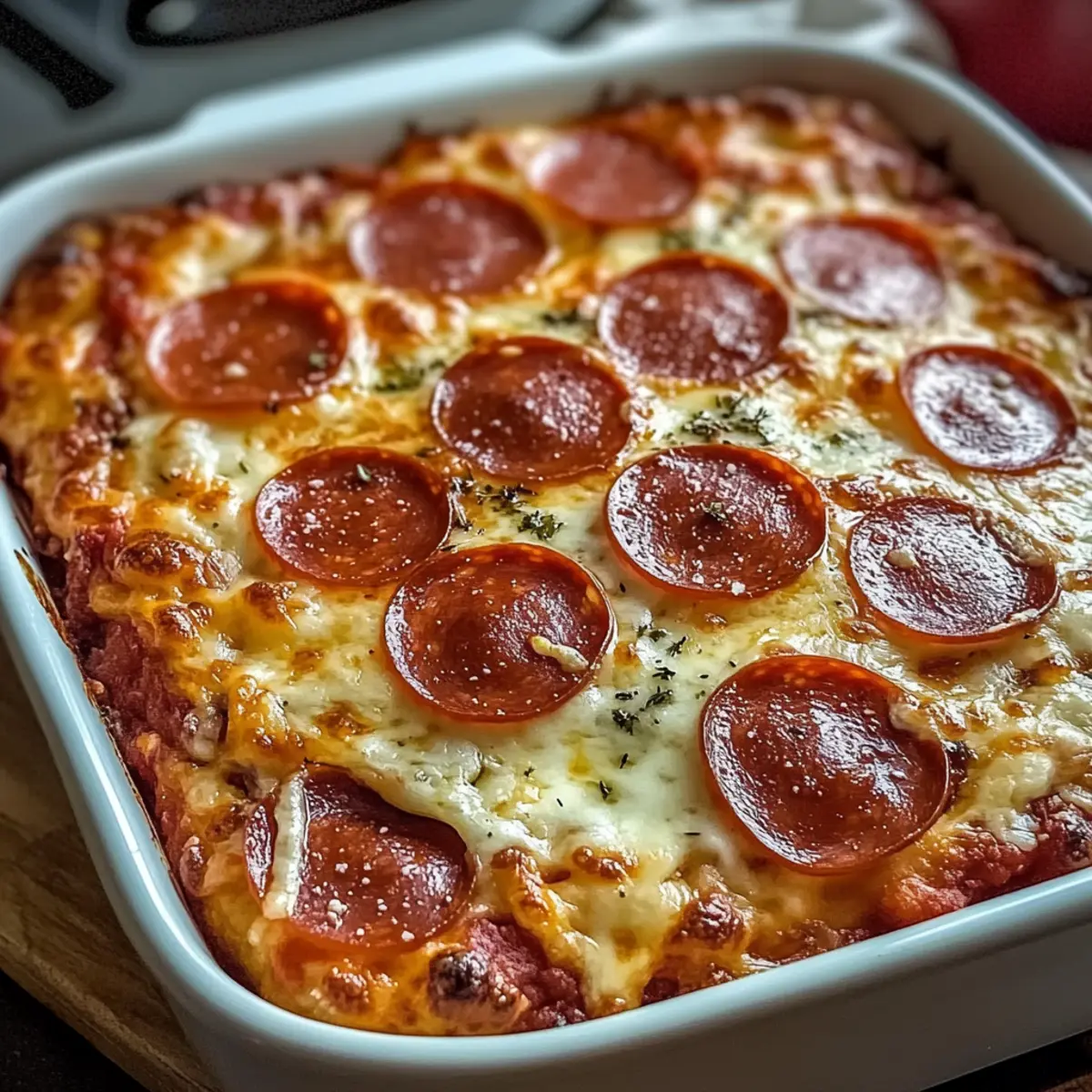Ultimate High-Protein Cottage Cheese Pepperoni Bake Recipe