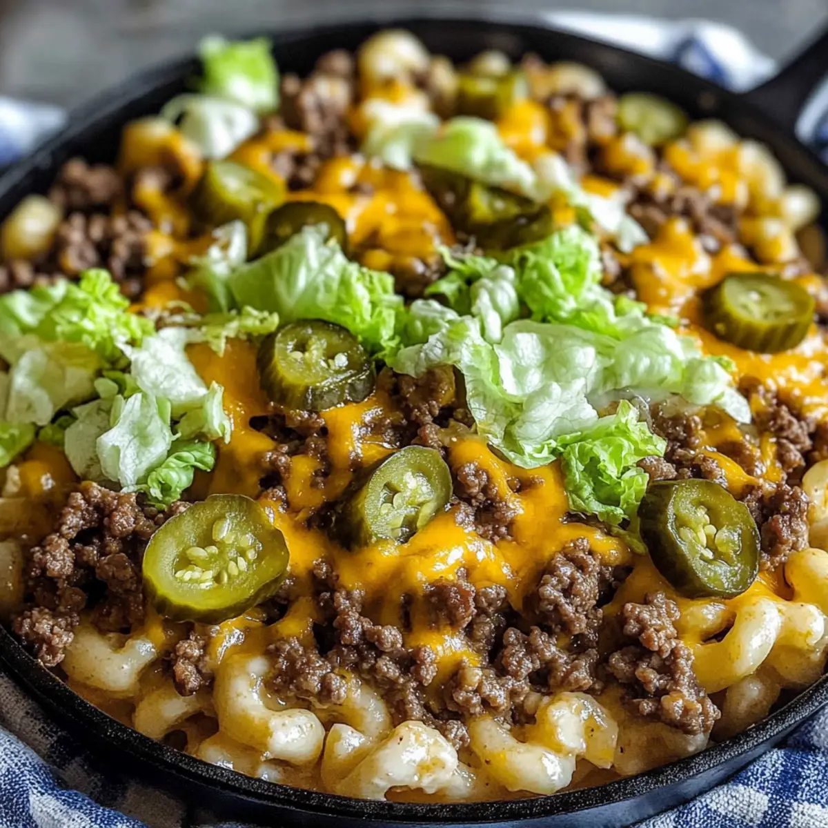 Keto Smashburger Mac Skillet: Irresistibly Delicious Comfort