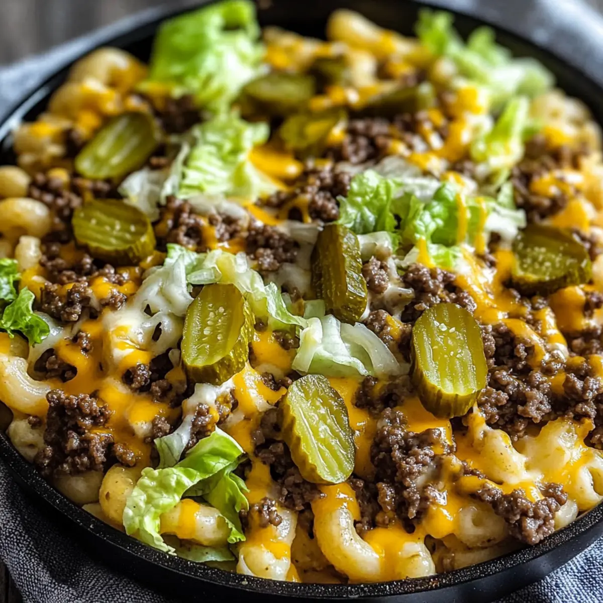 Keto Smashburger Mac Skillet: Irresistibly Delicious Comfort
