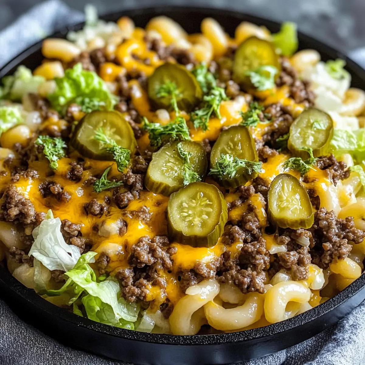 Keto Smashburger Mac Skillet: Irresistibly Delicious Comfort