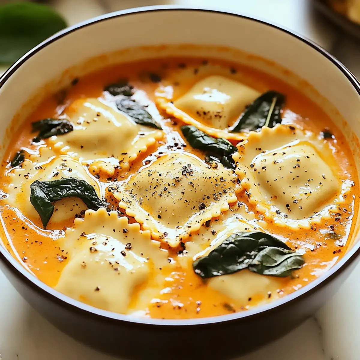 Creamy Tuscan Ravioli Soup: The Ultimate Comforting Delight