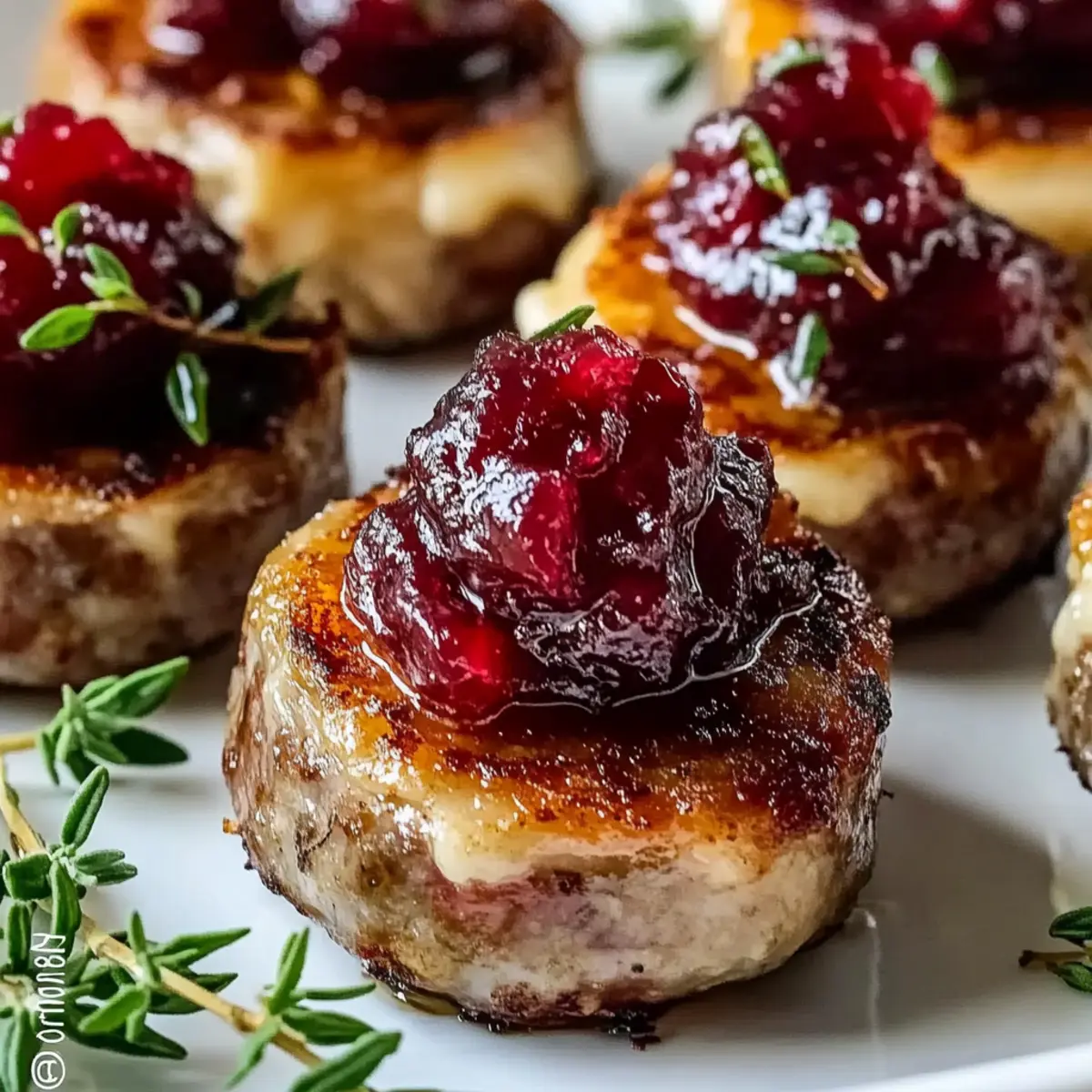 Irresistible Sheet Pan Smoked Sausage Cranberry Bites