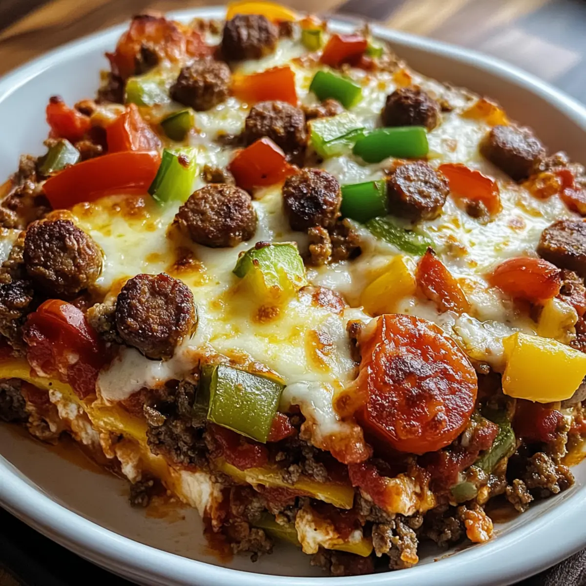 Ultimate Low Carb Pizza Casserole – A Delicious Comfort Dish