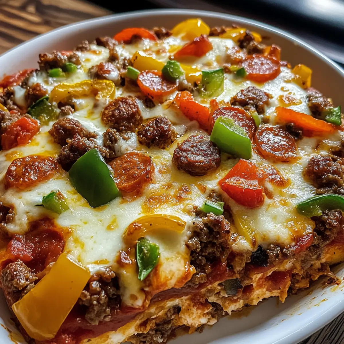 Ultimate Low Carb Pizza Casserole – A Delicious Comfort Dish