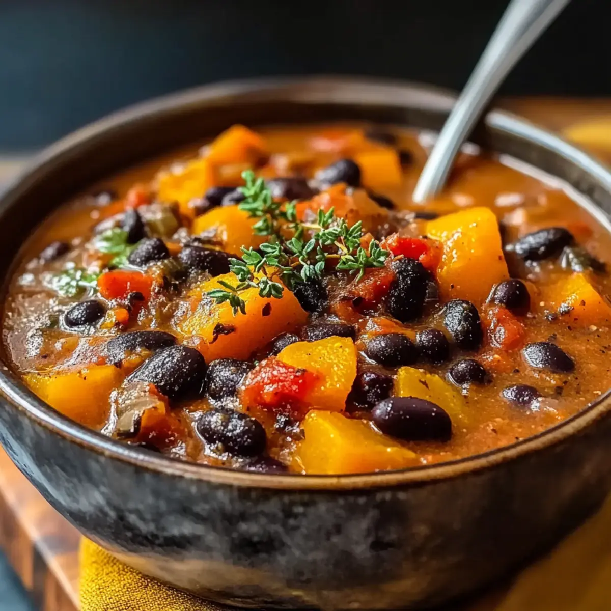 Irresistible Black Bean & Squash Stew: Quick & Delicious
